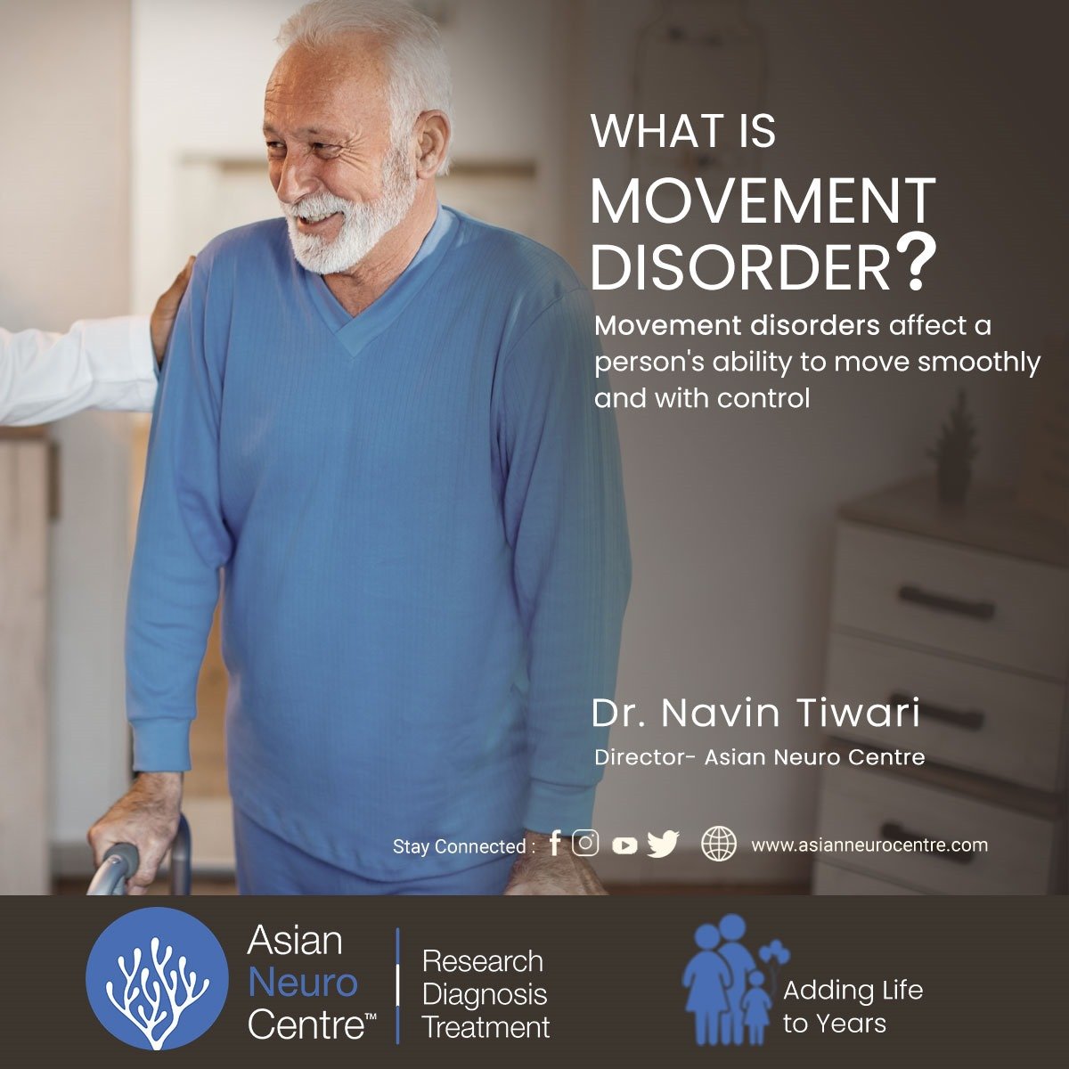 Best Neurologist in Indore - Dr Navin Tiwari - Asian Neuro Centre