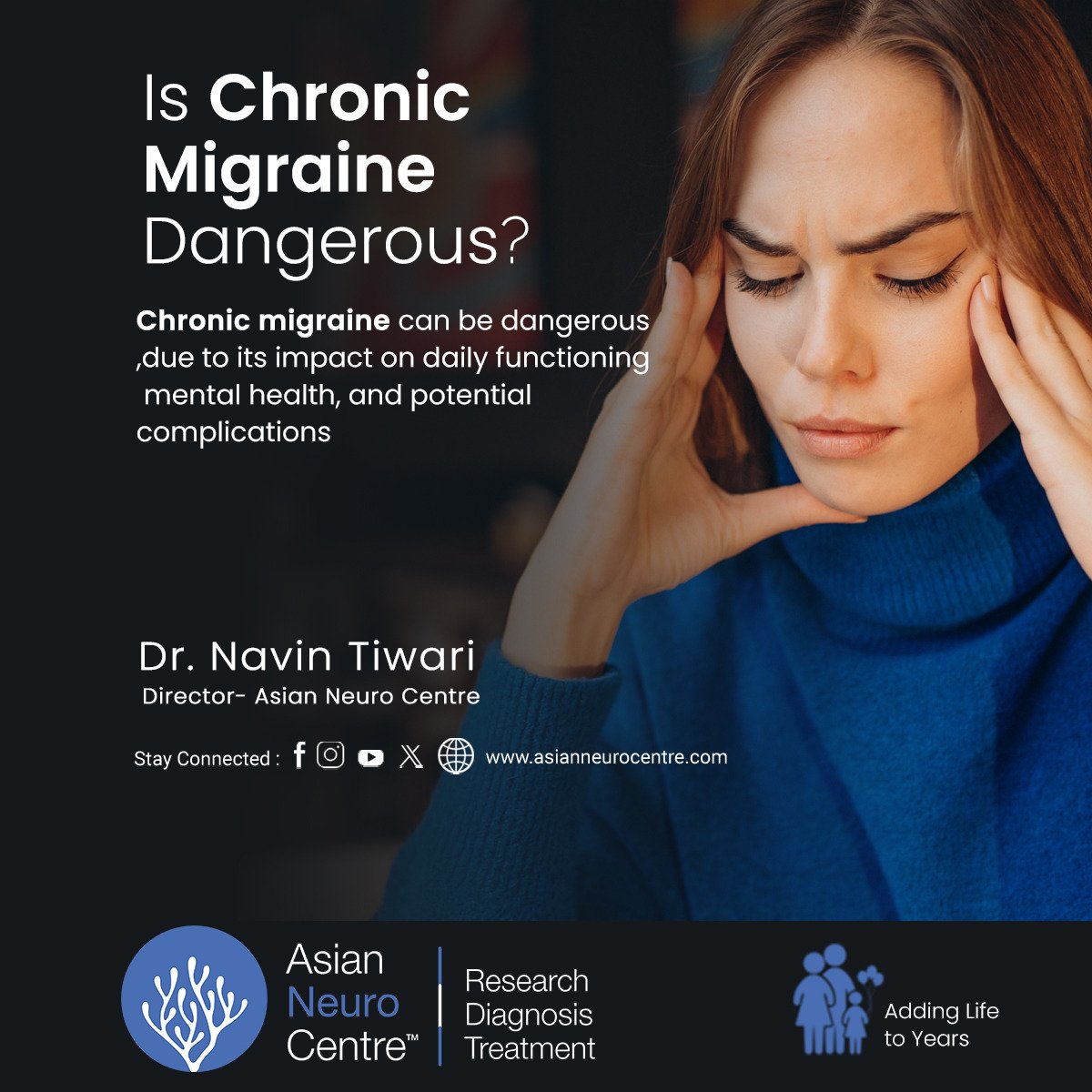 Is Chronic Migraine Dangerous? - Asian Neuro Centre