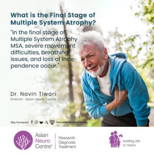 What is the Final Stage of Multiple System Atrophy?